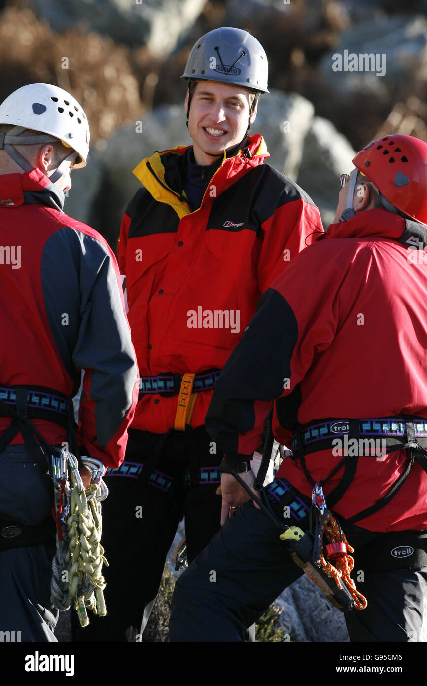 Prince william raf mountain rescue team hi-res stock photography and ...
