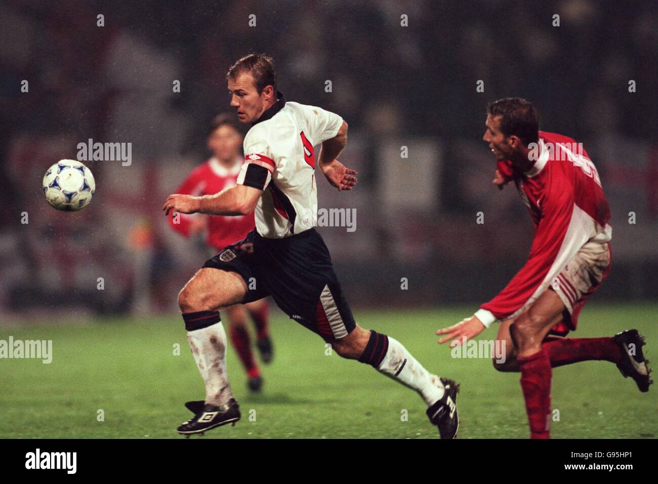 Soccer euro 2000 qualifier group 5 luxembourg v england hi-res stock ...