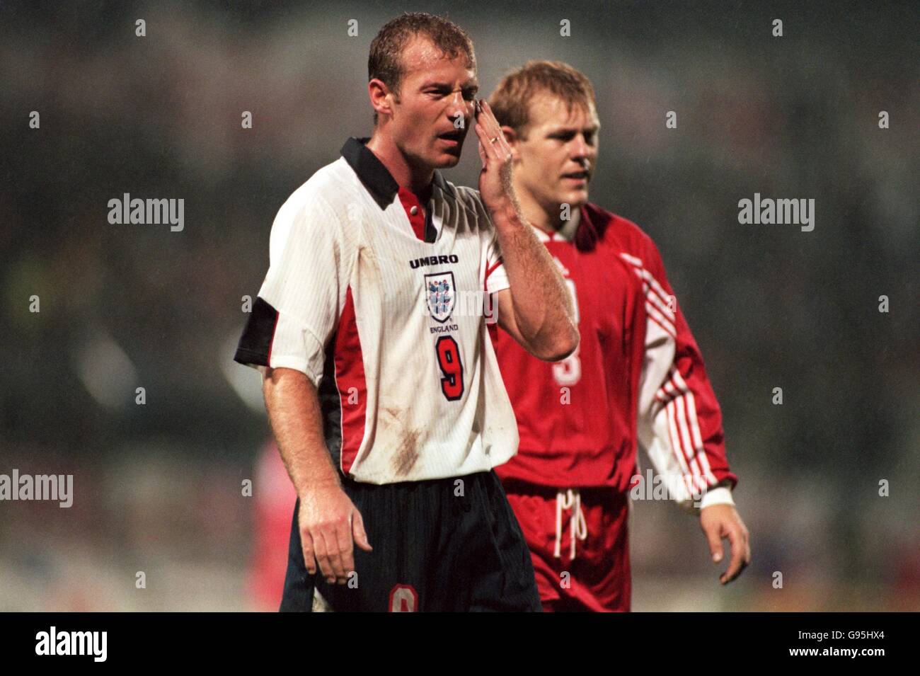 Soccer euro 2000 qualifier group 5 luxembourg v england hi-res stock ...