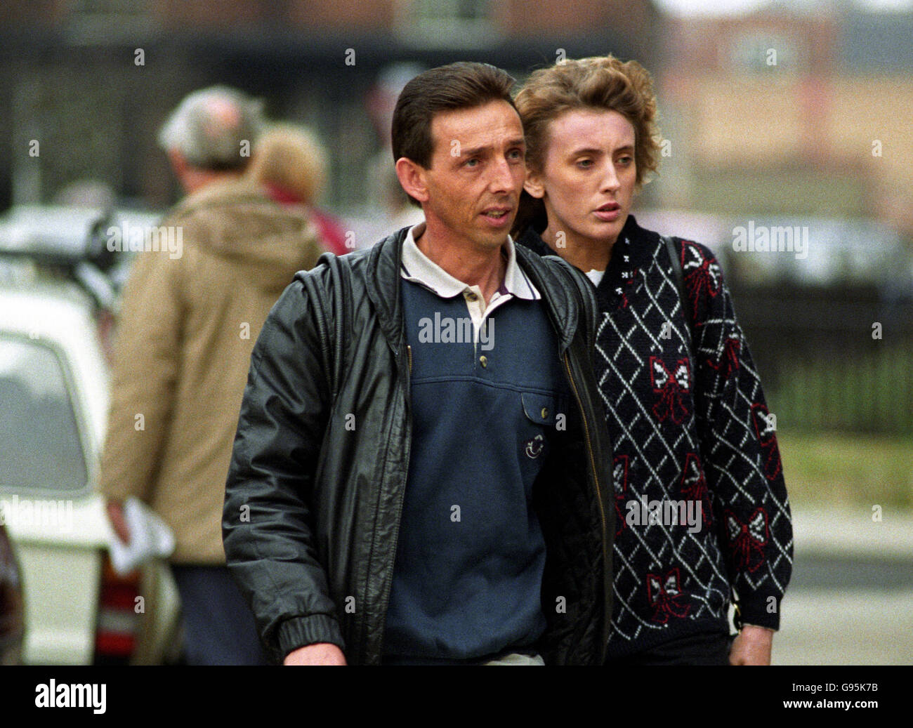 PARENTS SUSAN AND PETER PHILIPS ARRIVING AT THEIR DAUGHTERS INQUEST AT ...