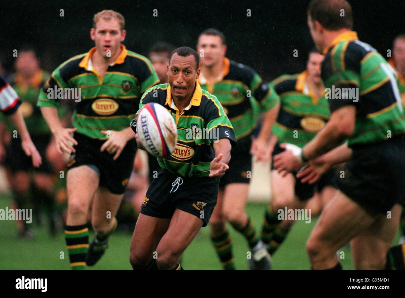 Rugby union allied dunbar premiership northampton v gloucester hi-res ...