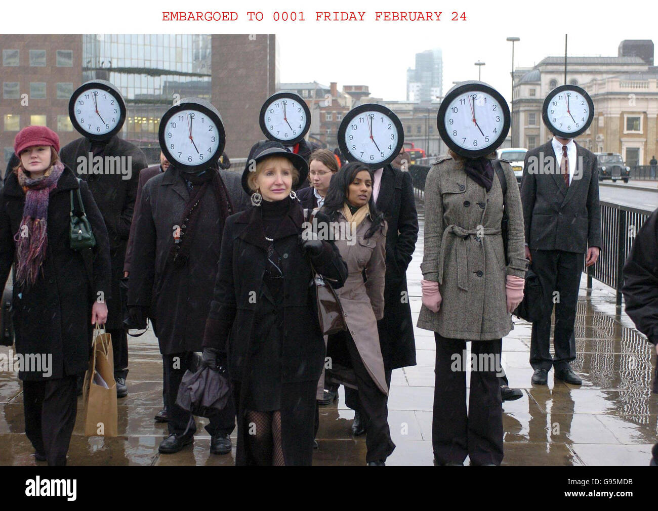 Wearing clock faces hi-res stock photography and images - Alamy