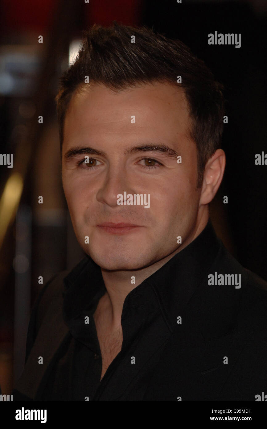 Shane Filan of Westlife arrives for the Brit Awards 2006, at Earls ...