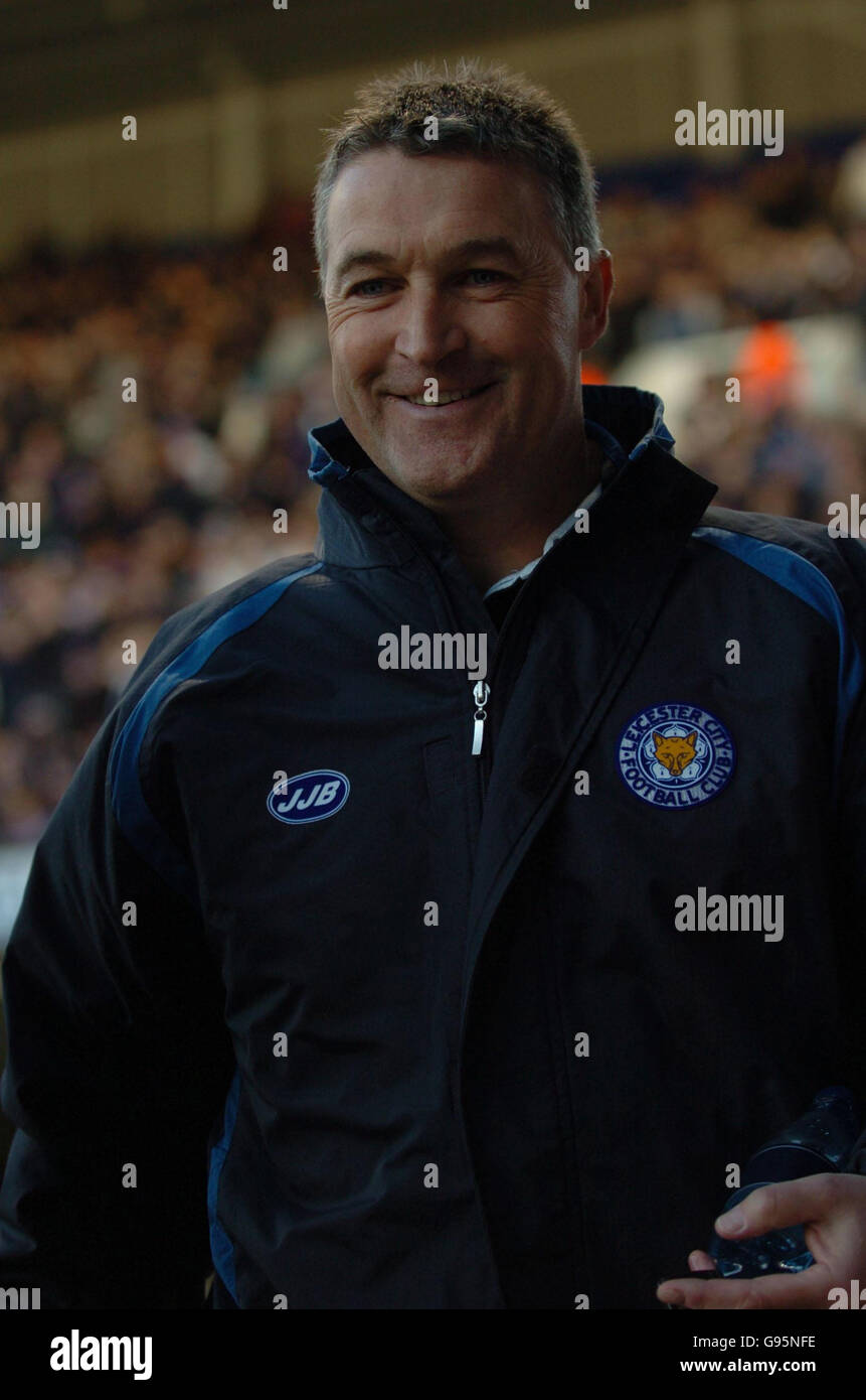 Leicester City caretaker manager Rob Kelly during the Coca-Cola ...