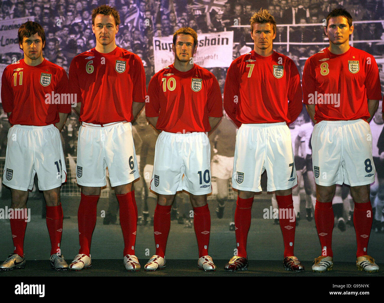 David beckham england kit hi-res stock photography and images - Alamy