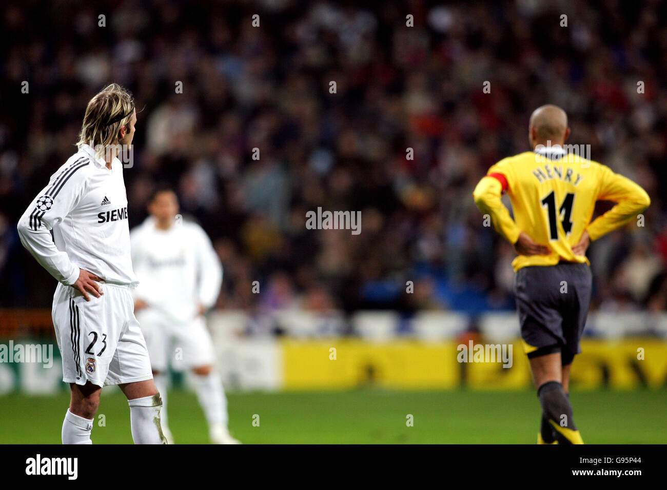 Santiago bernabeu thierry henry hi-res stock photography and images - Alamy