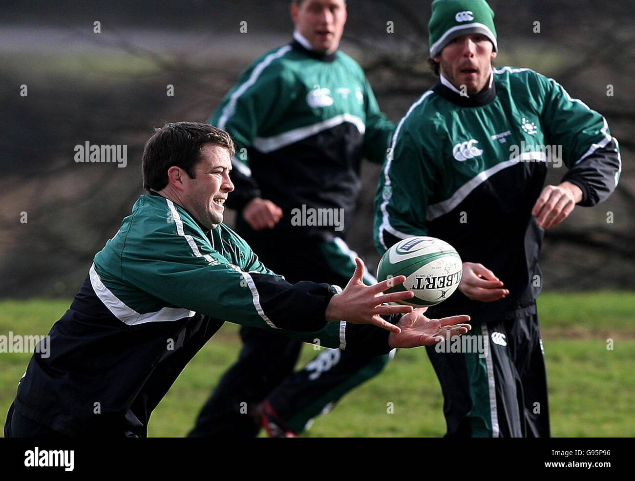 Irish Rugby Training in St. Gerards Bray Co.Wicklow Stock Photo - Alamy