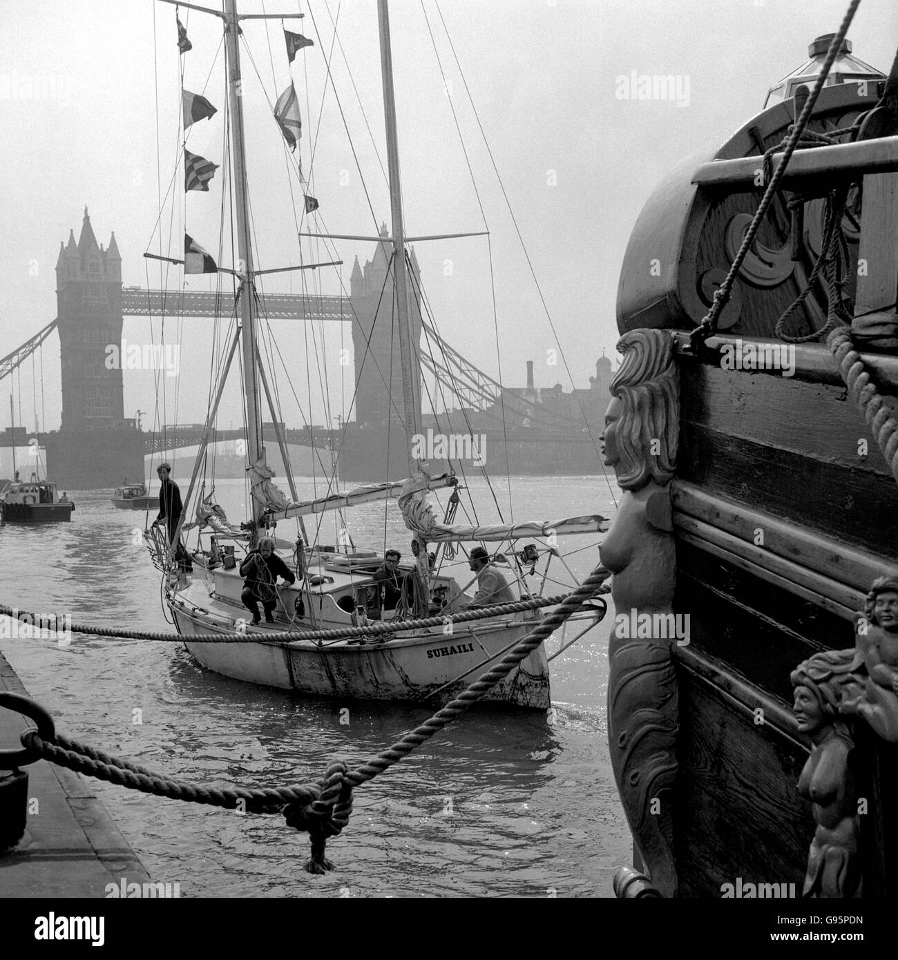 Robin Knox-Johnston - Suhaili Stock Photo - Alamy