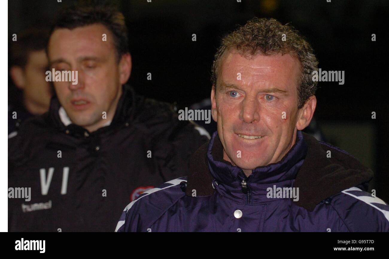 Graham Rix. Head Coach Graham Rix, Dundee United v Hearts SPL match ...
