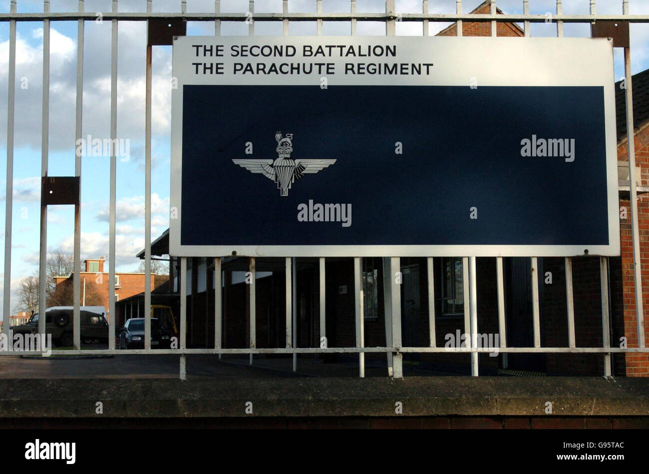 Meeanee barracks second battalion parachute regiment hi-res stock ...