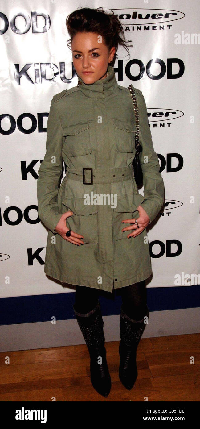 Actress jaime winstone arrives hi-res stock photography and images - Alamy