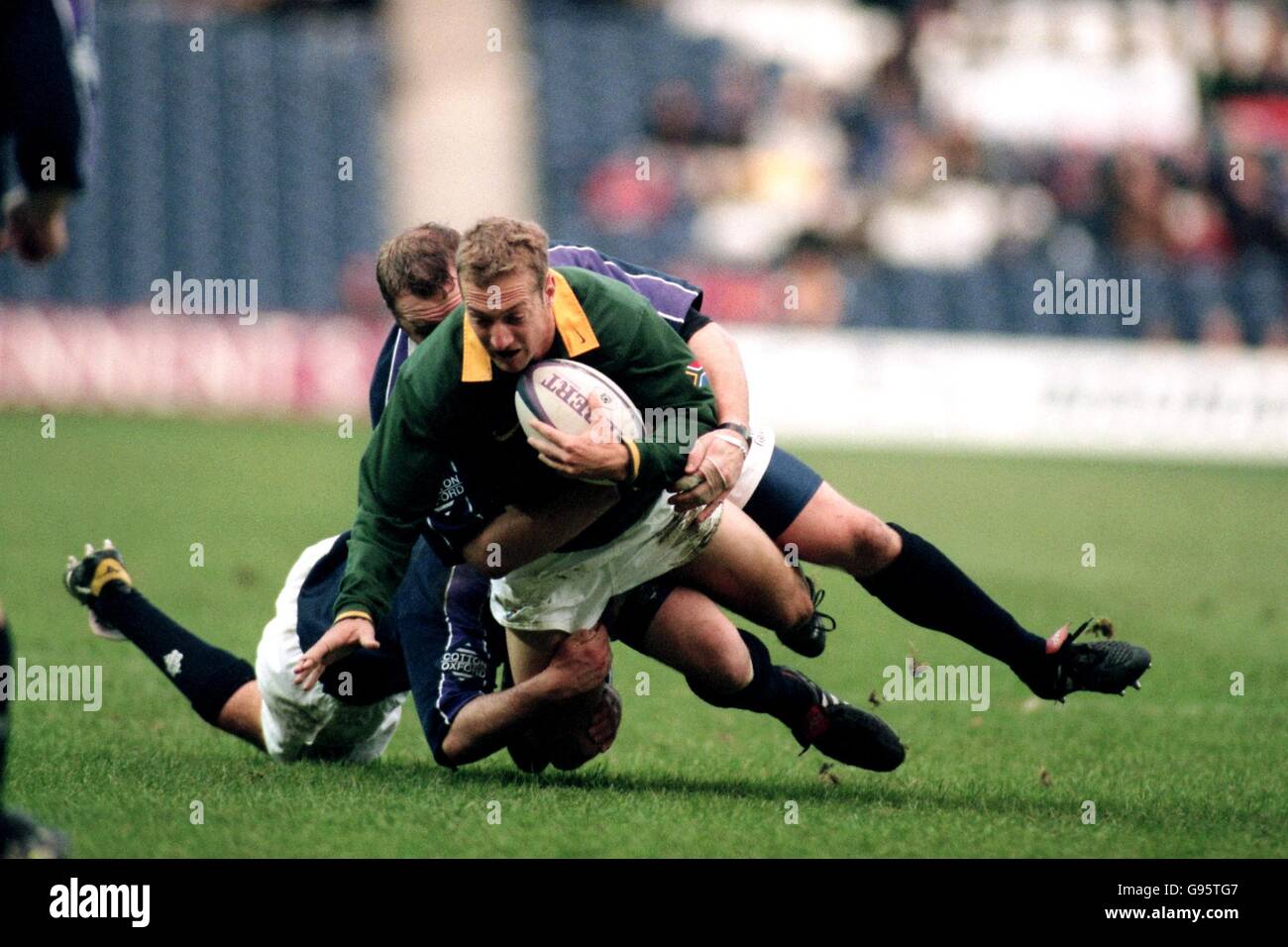 Rugby Union - Test Match - Scotland v South Africa. South Africa's ...