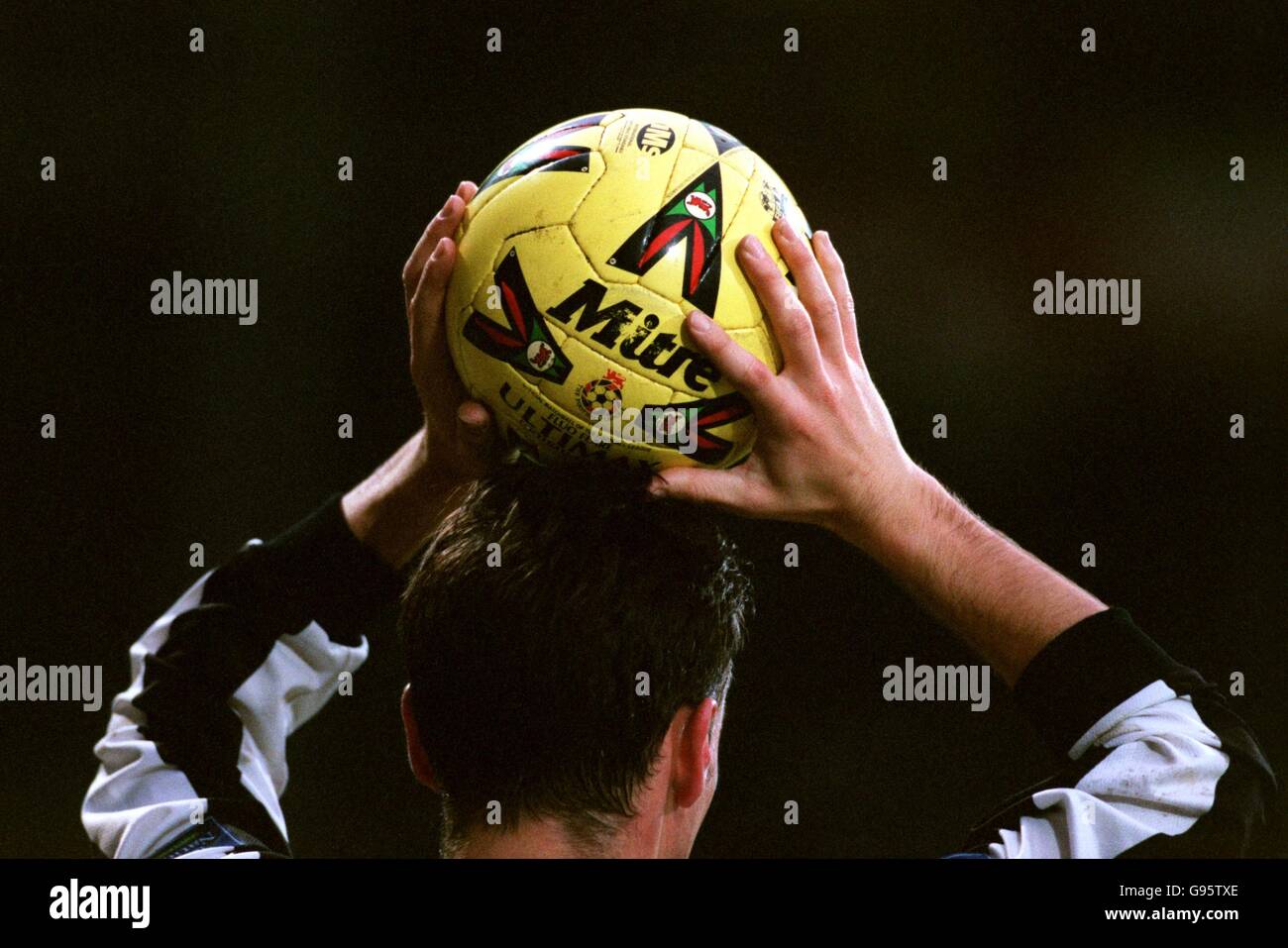 Mitre fluorescent football hi-res stock photography and images - Alamy
