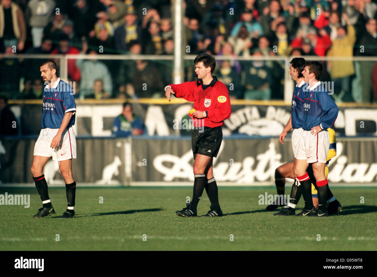 Soccer - UEFA Cup, Third Round Second Leg, Parma v Rangers Stock Photo ...