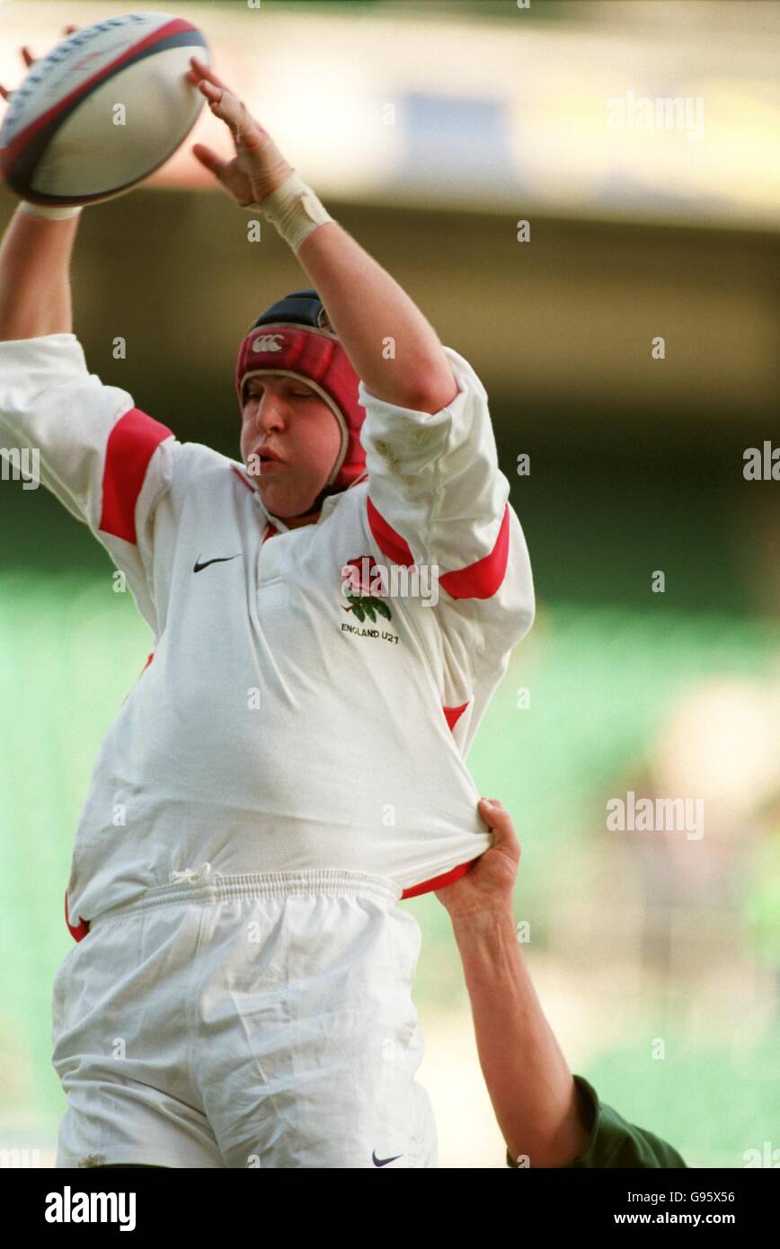 Rugby Union - Under 21s - England v South Africa. England's James Rule ...