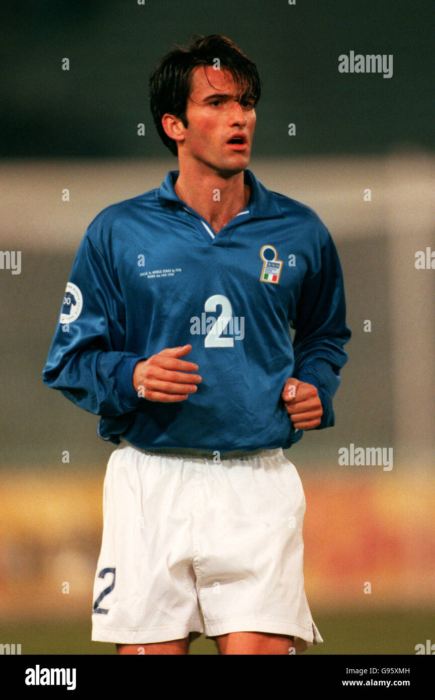 Soccer - Italian Federation Centenary Match - Italy v FIFA World Stars ...