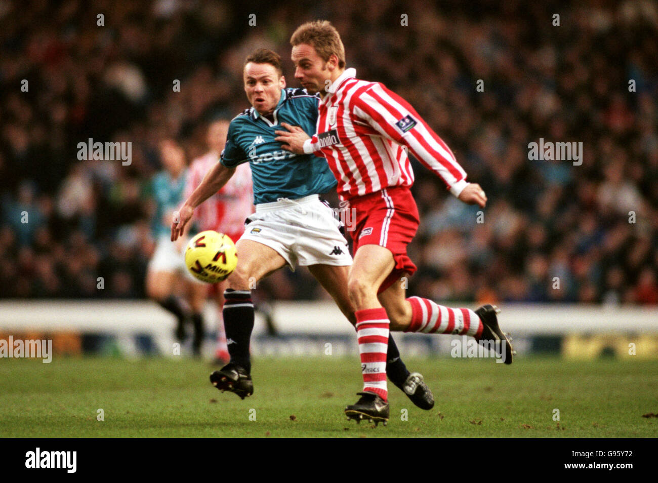 Stoke manchester city division two hi-res stock photography and images ...