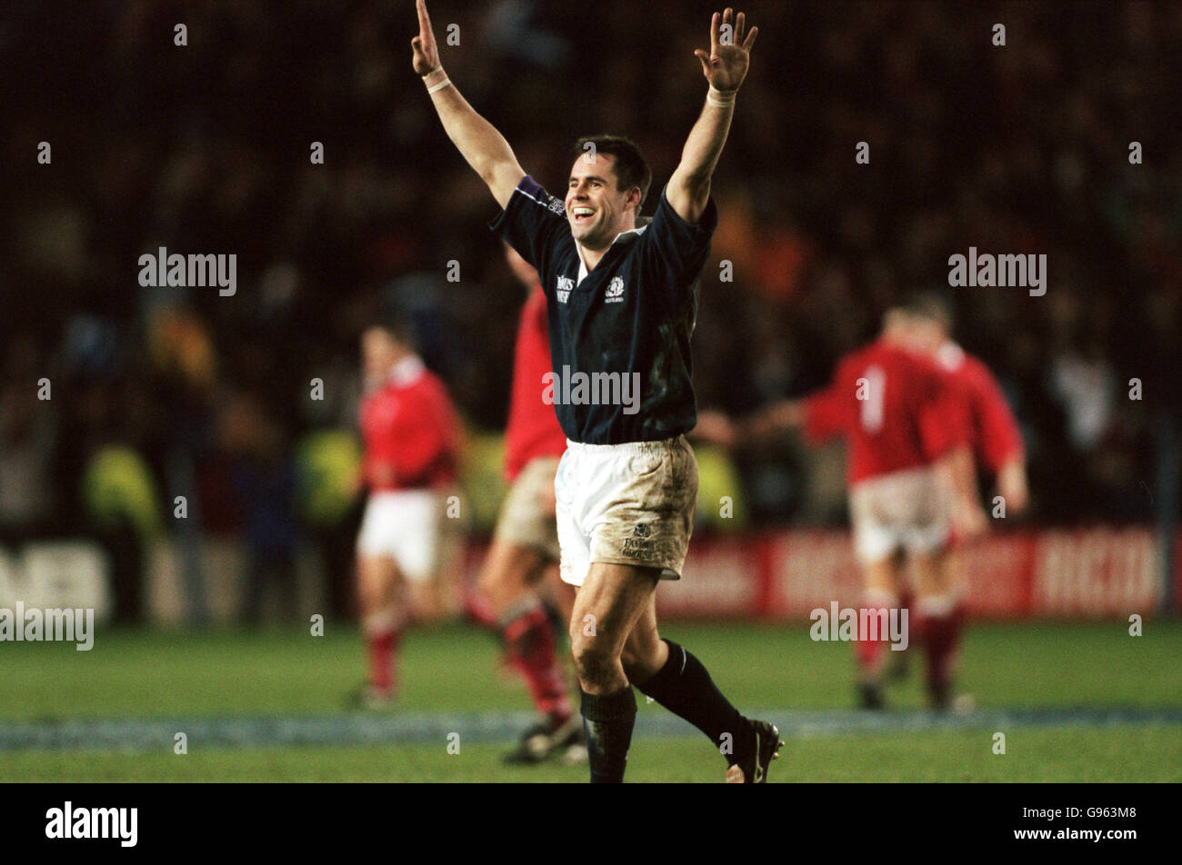 Rugby Union - Five Nations Championship - Scotland v Wales Stock Photo ...