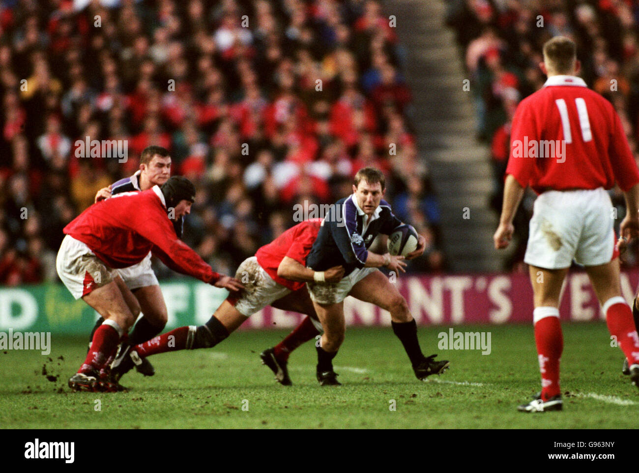 Rugby Union - Five Nations Championship - Scotland v Wales Stock Photo ...