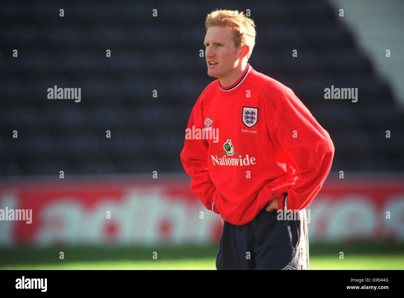 Manchester United's John Curtis pictured during an England Under 21s ...
