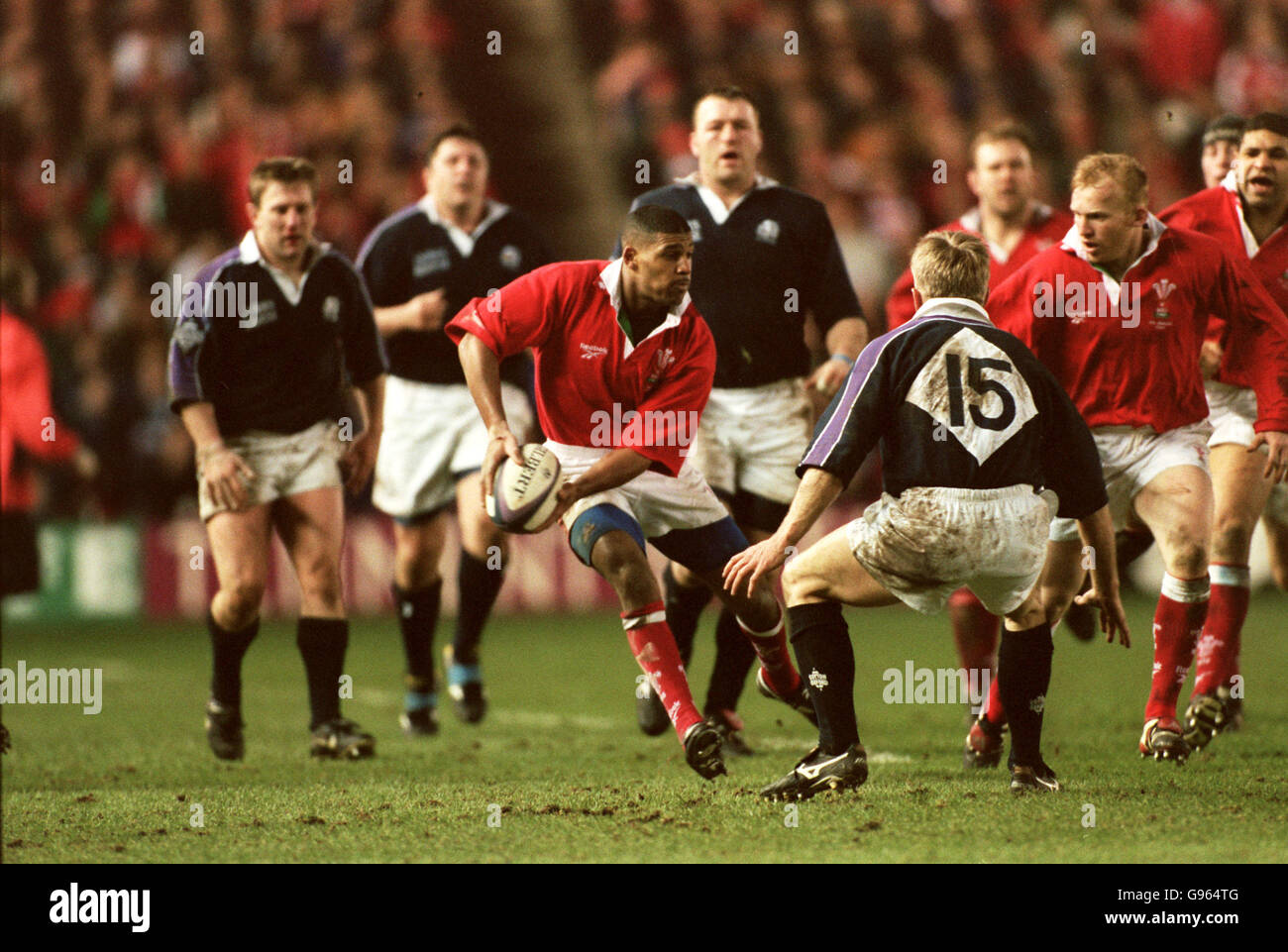 Scotland rugby action metcalfe hi-res stock photography and images - Alamy