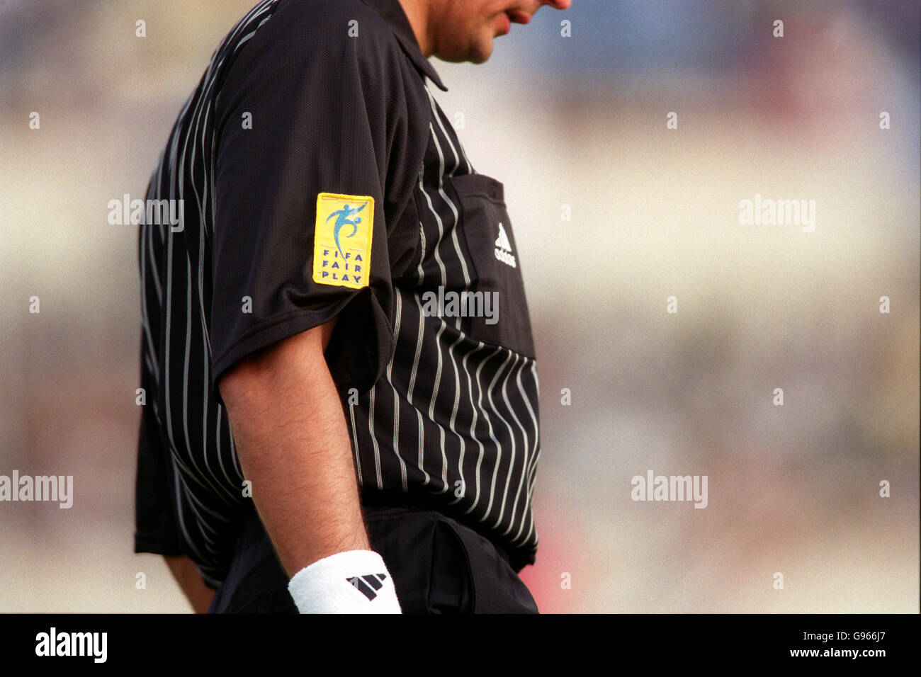 Fifa fair play badge on referees top hi-res stock photography and ...