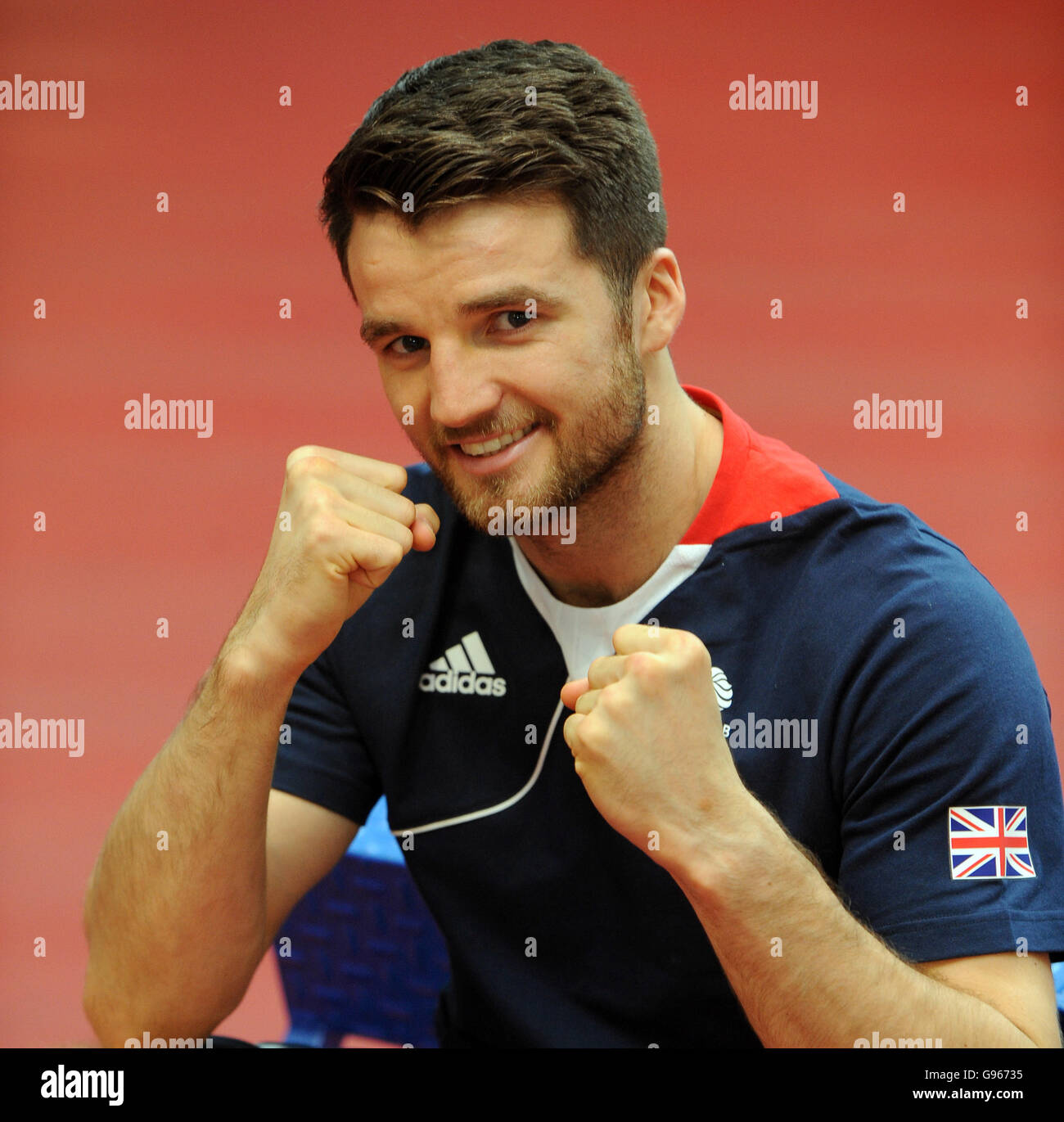 Middleweight Anthony Fowler during the Olympics team announcement at ...