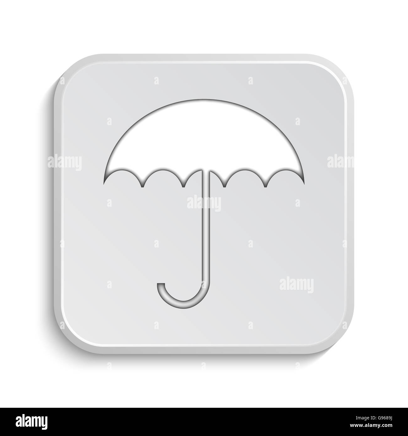 Umbrella icon weather symbol hi-res stock photography and images - Alamy