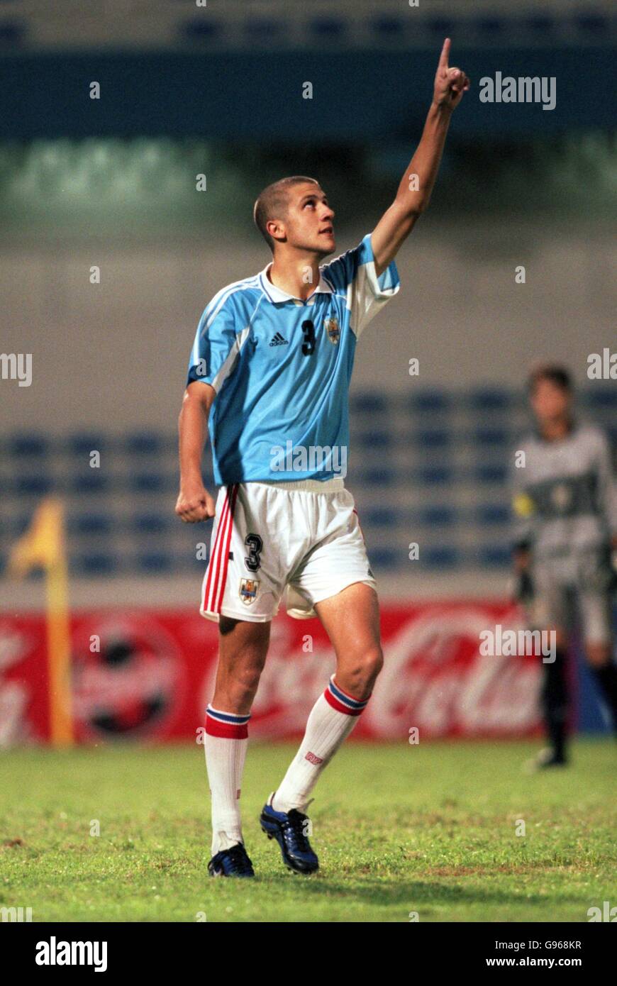 Uruguay's Gonzalo Sorondo celebrates after converting his penalty in ...