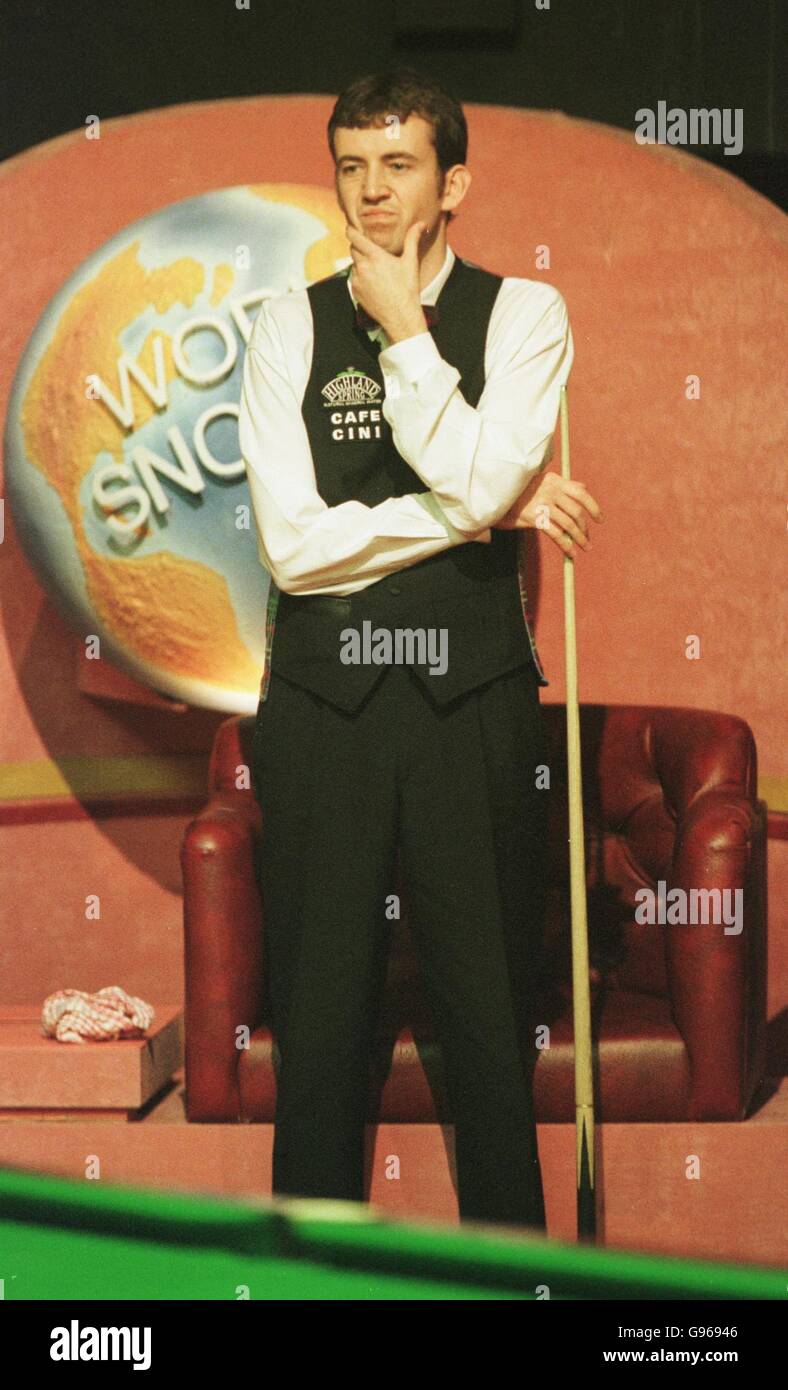 Snooker-Final,Embassy World Championship-Stephen Hendry Vs Mark ...