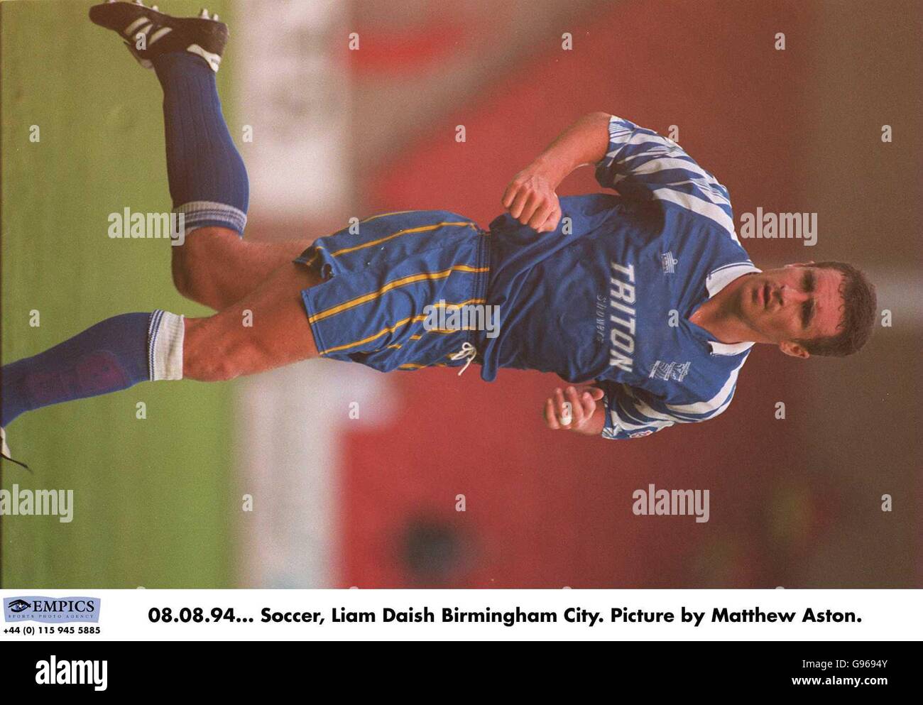 Liam daish birmingham city picture by matthew aston hi-res stock ...