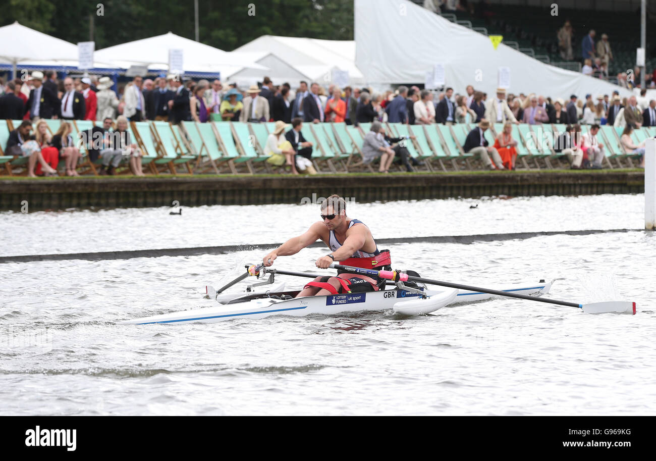 Tom Aggar during the ParalympicsGB Rowing team announcement Stock Photo ...
