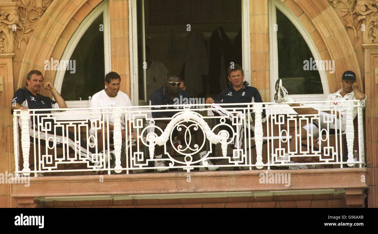 England chairman of selectors David Graveney looks on during England's ...