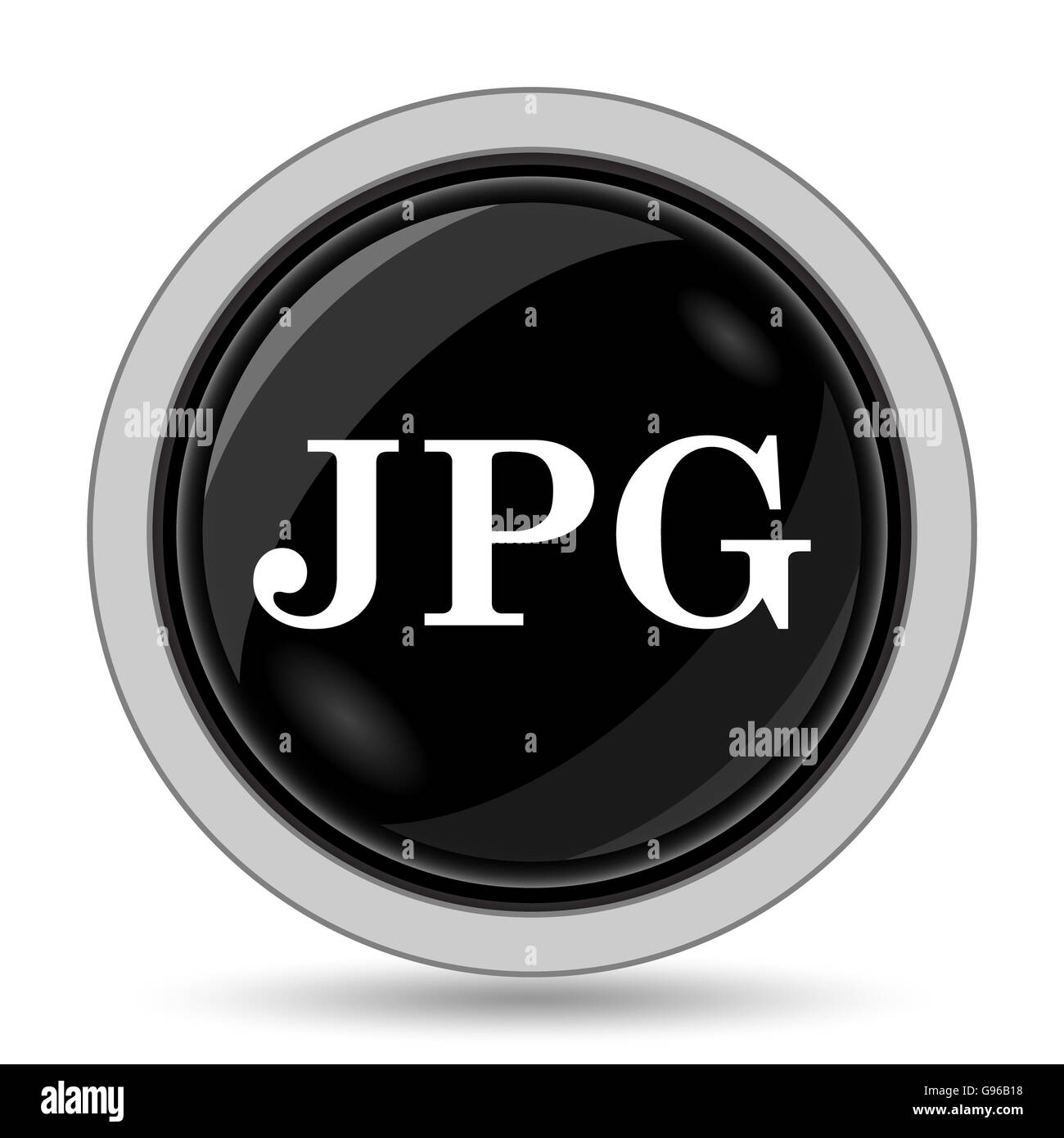 Jpg icon Black and White Stock Photos & Images - Alamy