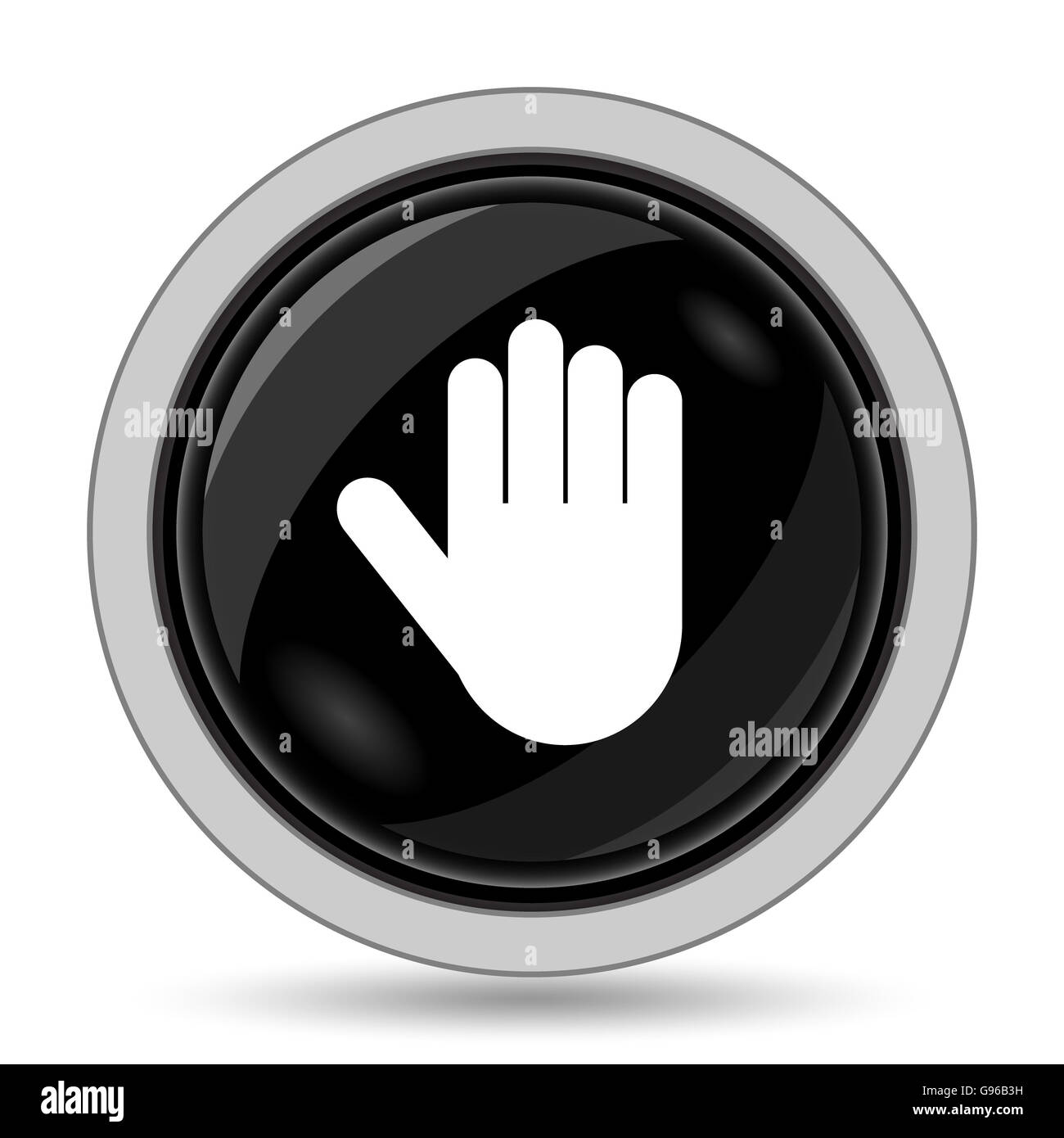 No stop button Black and White Stock Photos & Images - Alamy