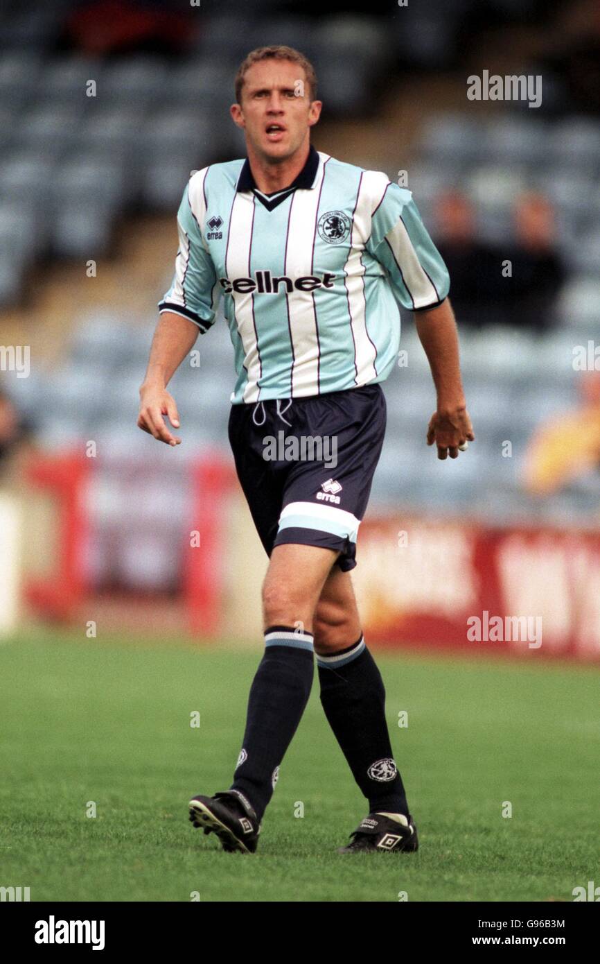 Soccer - Friendly - Scunthorpe United v Middlesbrough. Steve Vickers ...
