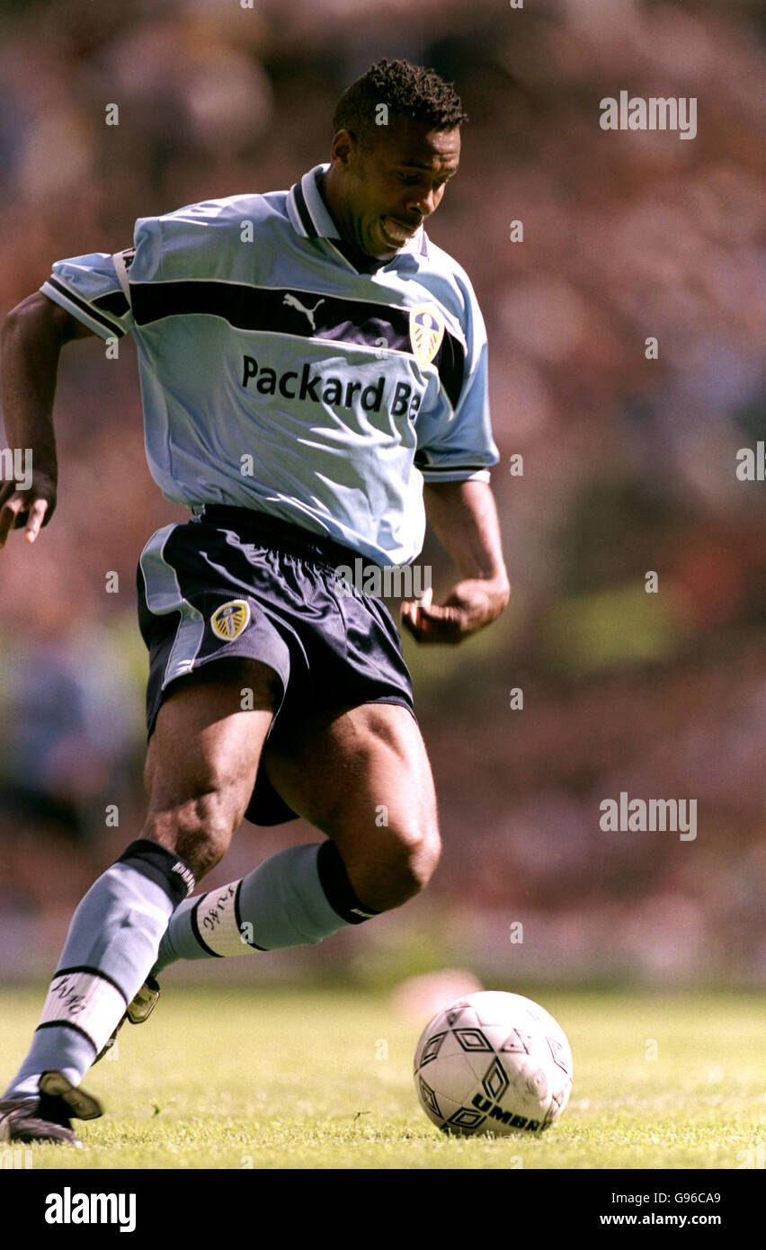 Soccer - Friendly - Celtic v Leeds United. Lucas Radebe, Leeds United ...