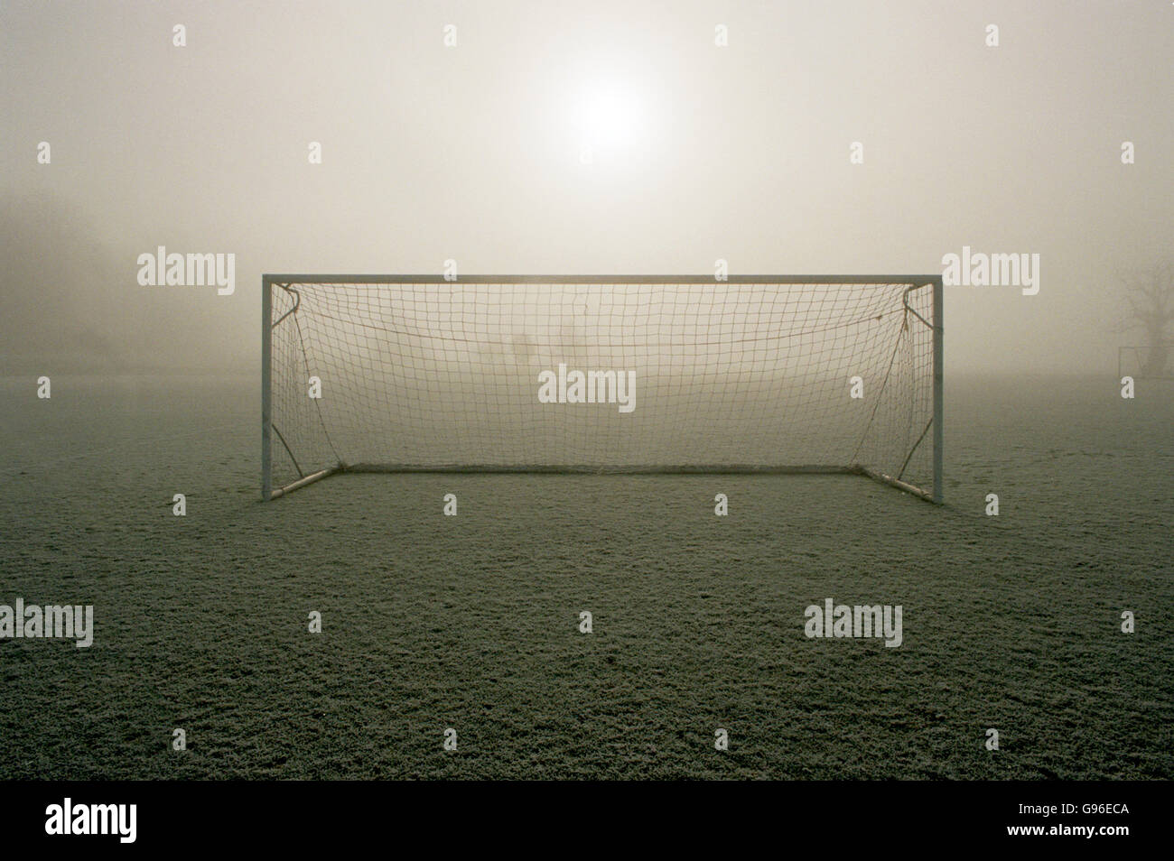 Football fog training hi-res stock photography and images - Alamy