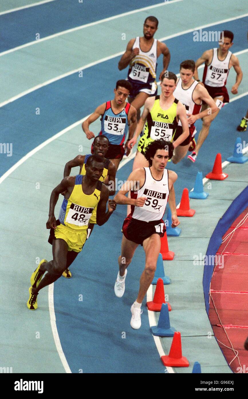 Athletics - BUPA Indoor Grand Prix - Birmingham. Daniel Komen of Kenya ...