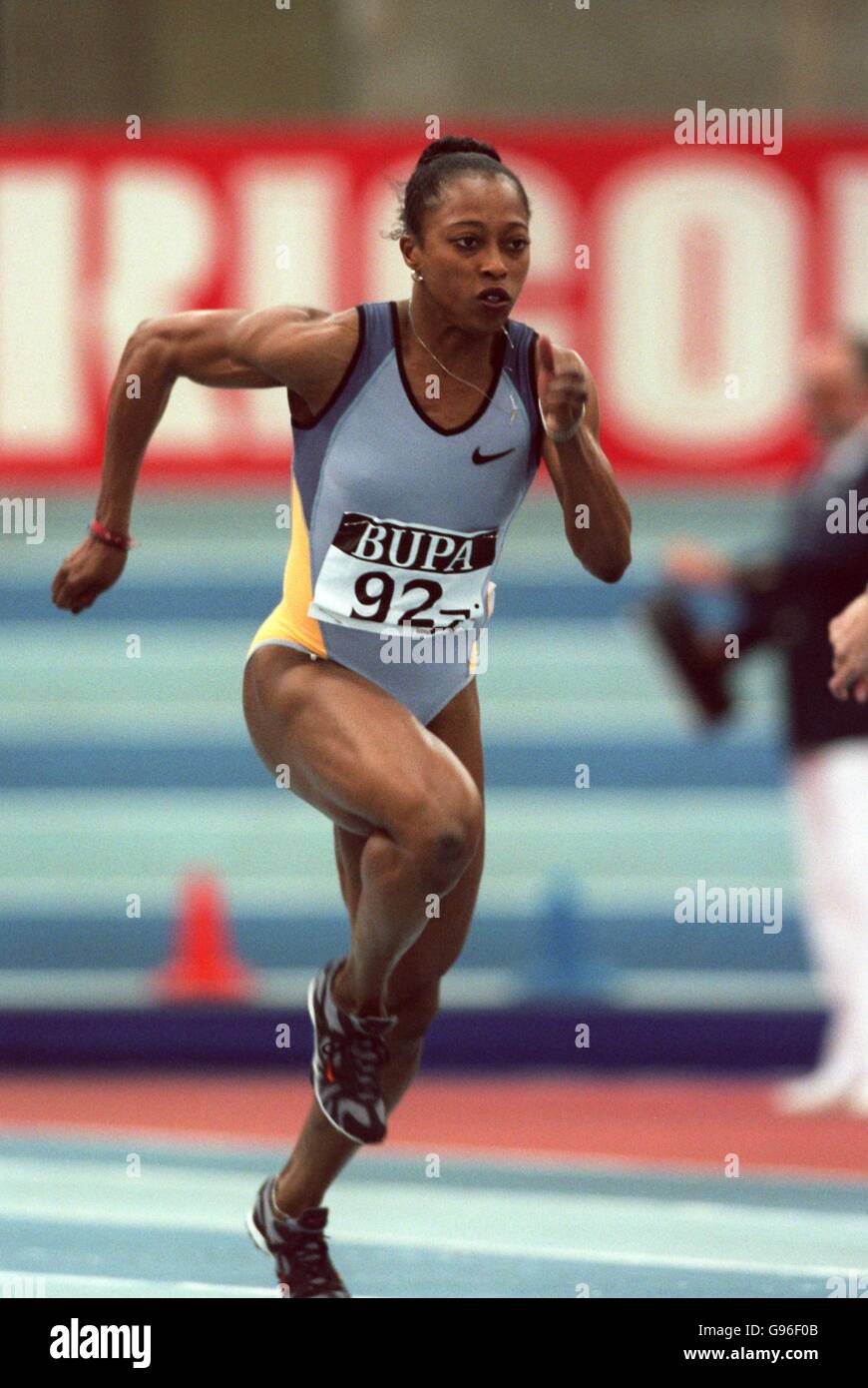 Athletics - BUPA Indoor Grand Prix - Birmingham Stock Photo - Alamy