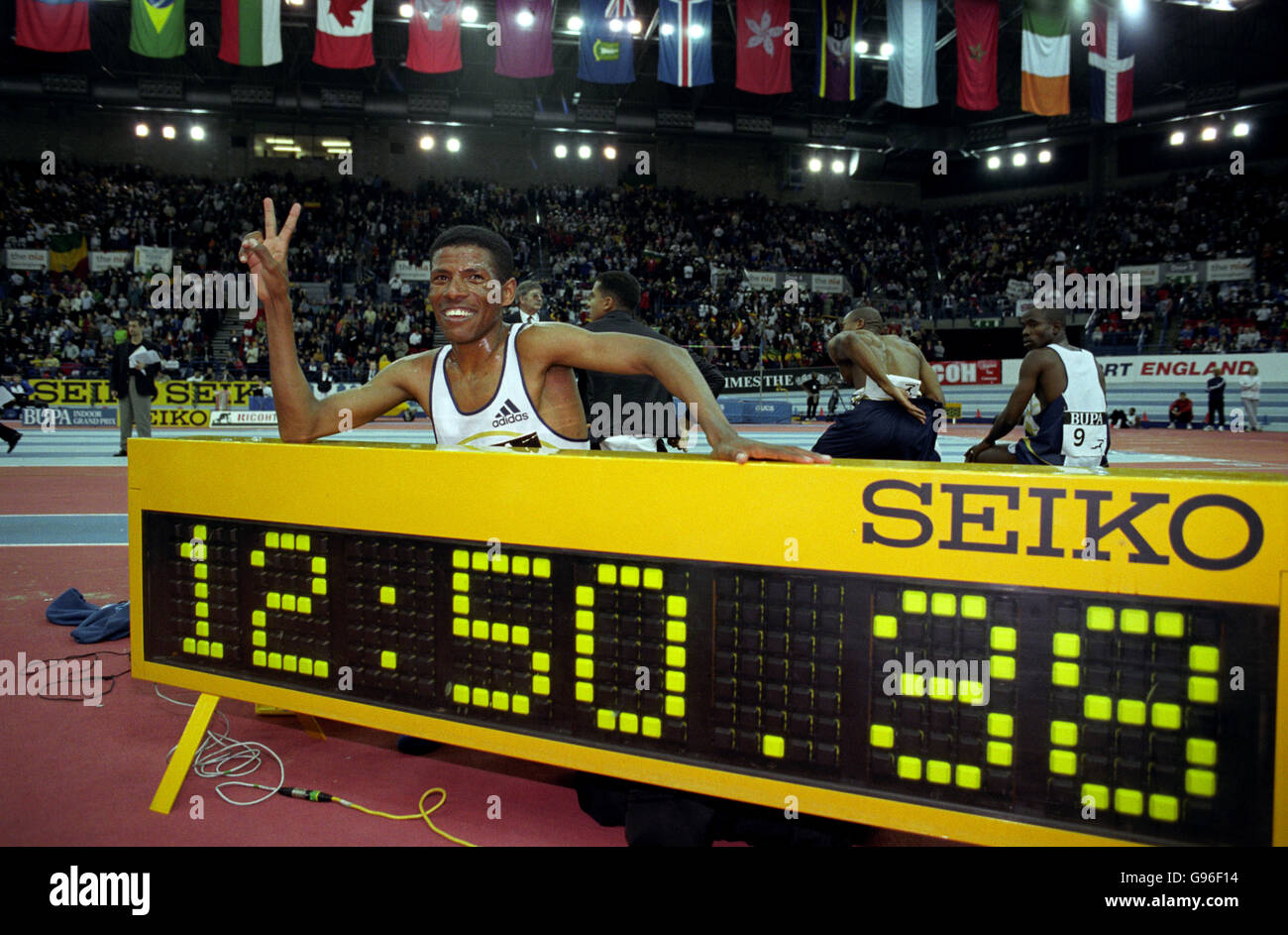 Athletics bupa indoor grand prix birmingham hi-res stock photography ...