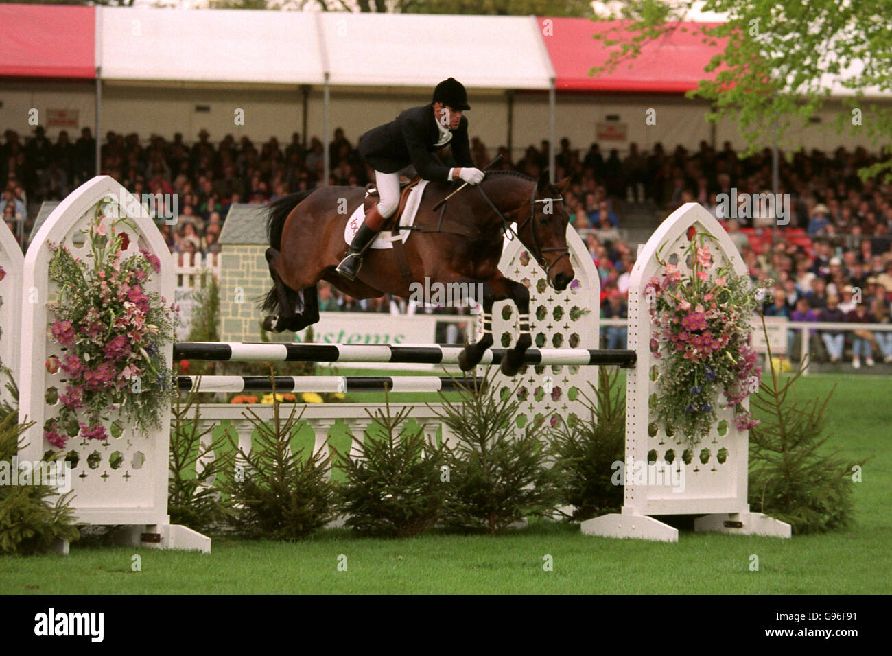 Three Day Eventing - Badminton Horse Trials. Blyth Tait of New Zealand ...