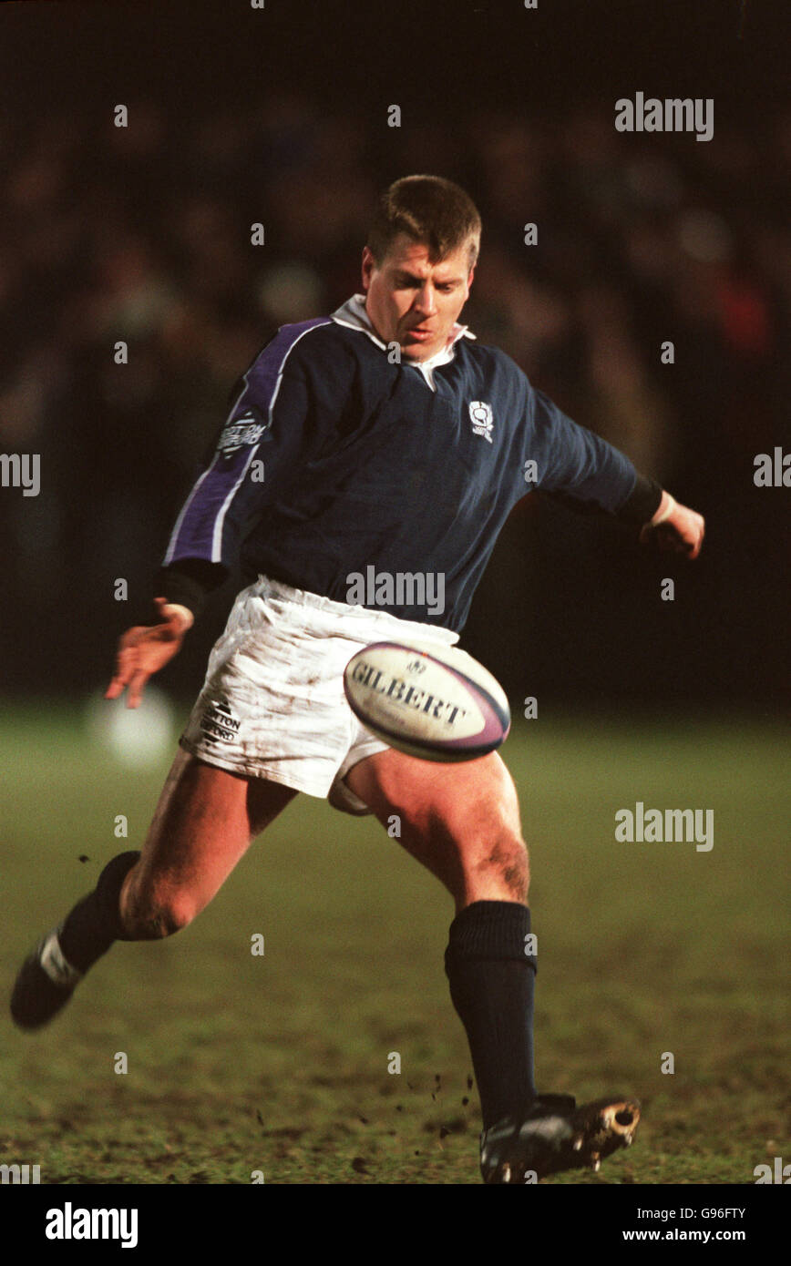 Rugby Union - 'A' International - Scotland 'A' v Wales 'A'. Craig ...