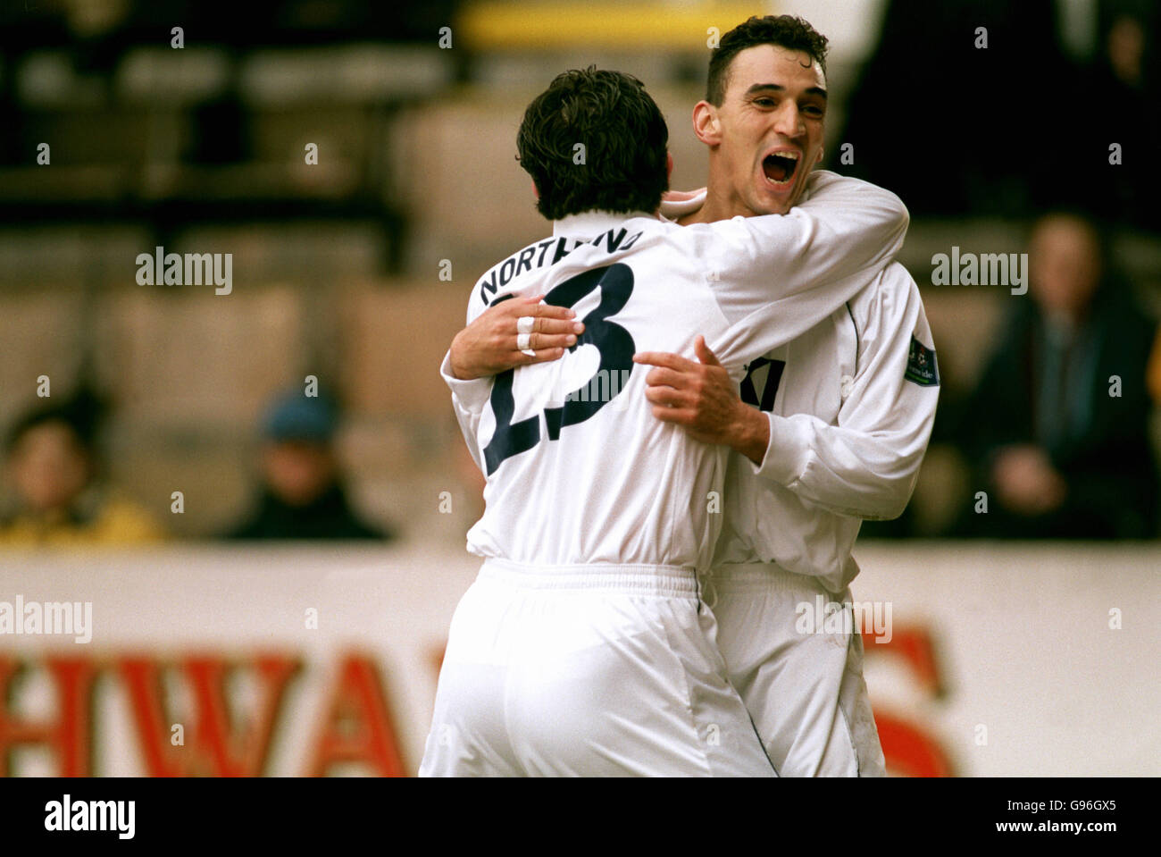 Preston North End's Kurt Nogan (facing) celebrates with Jonathon (corr ...