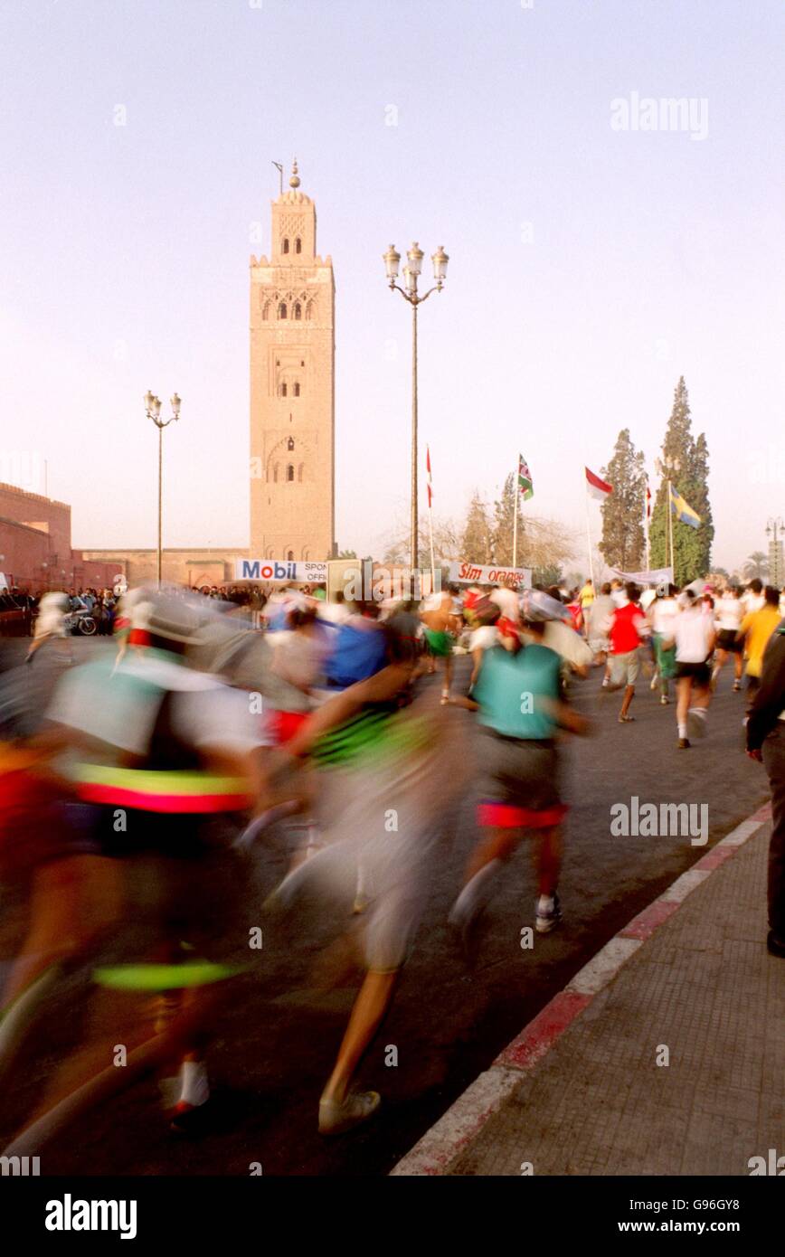 The marrakesh marathon hi-res stock photography and images - Alamy