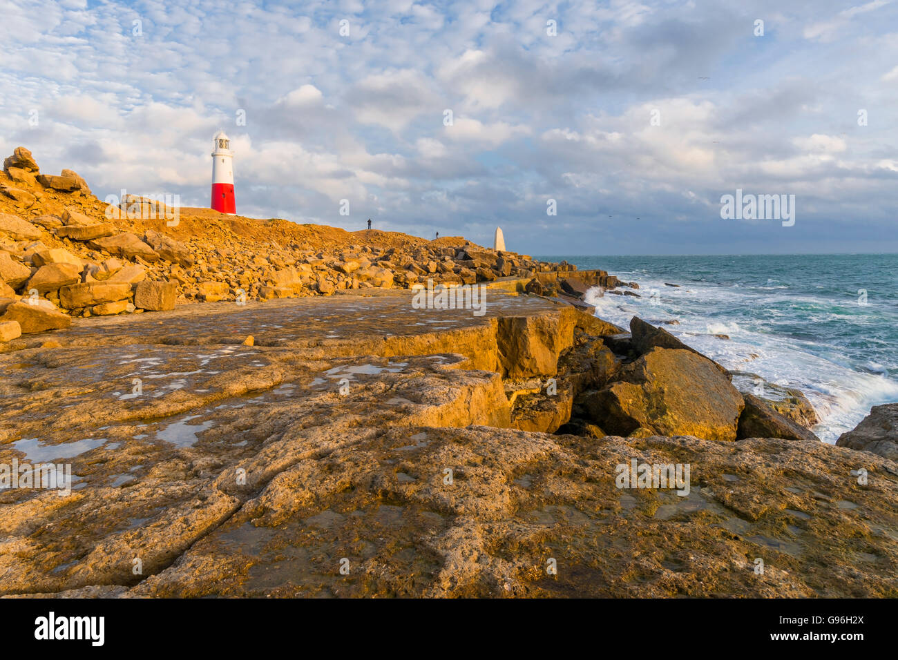 Portland Bill Lighthouse Stock Photo - Alamy