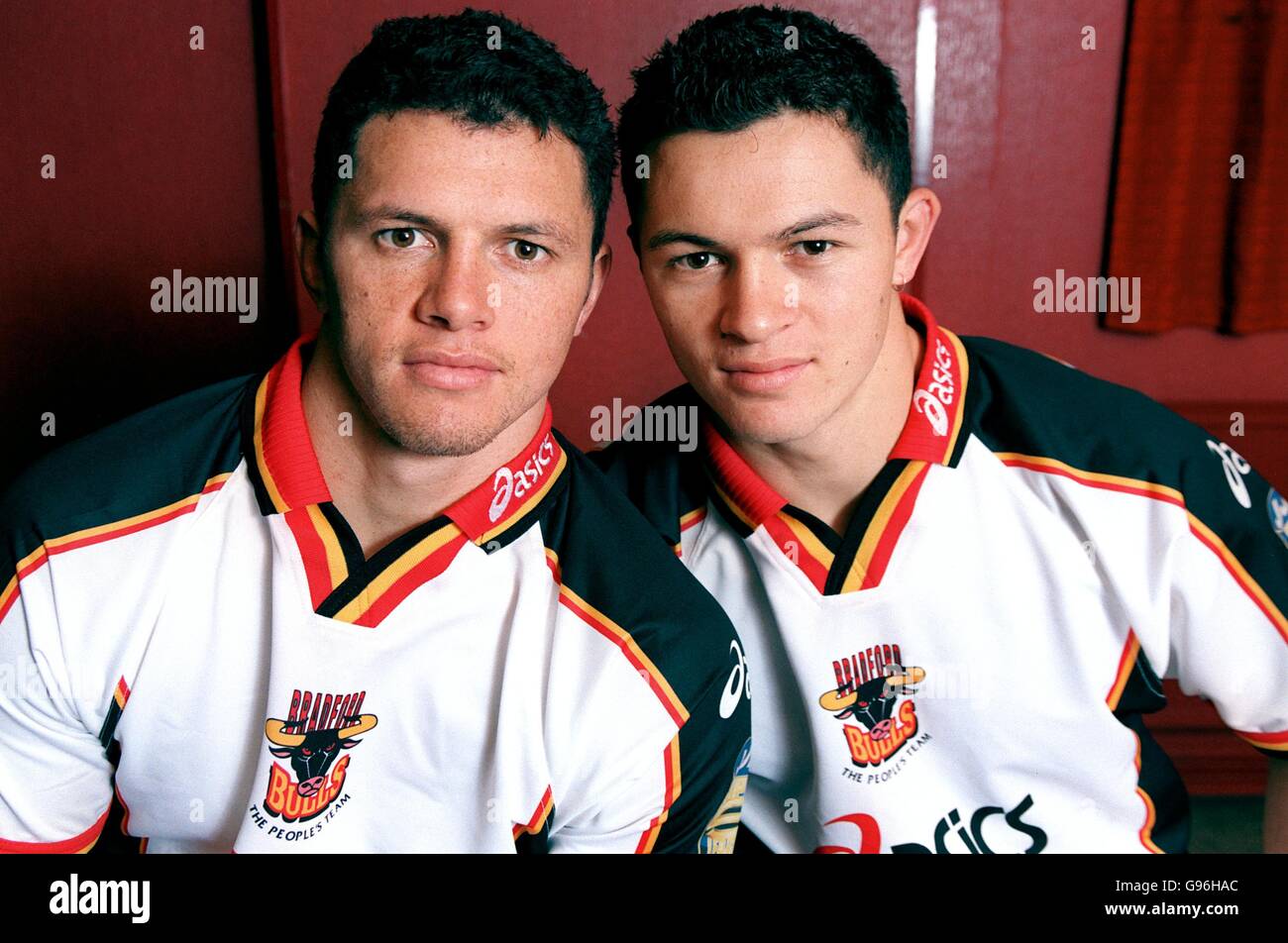 The Paul brothers of the Bradford Bulls: Henry (left) and Robbie (right ...