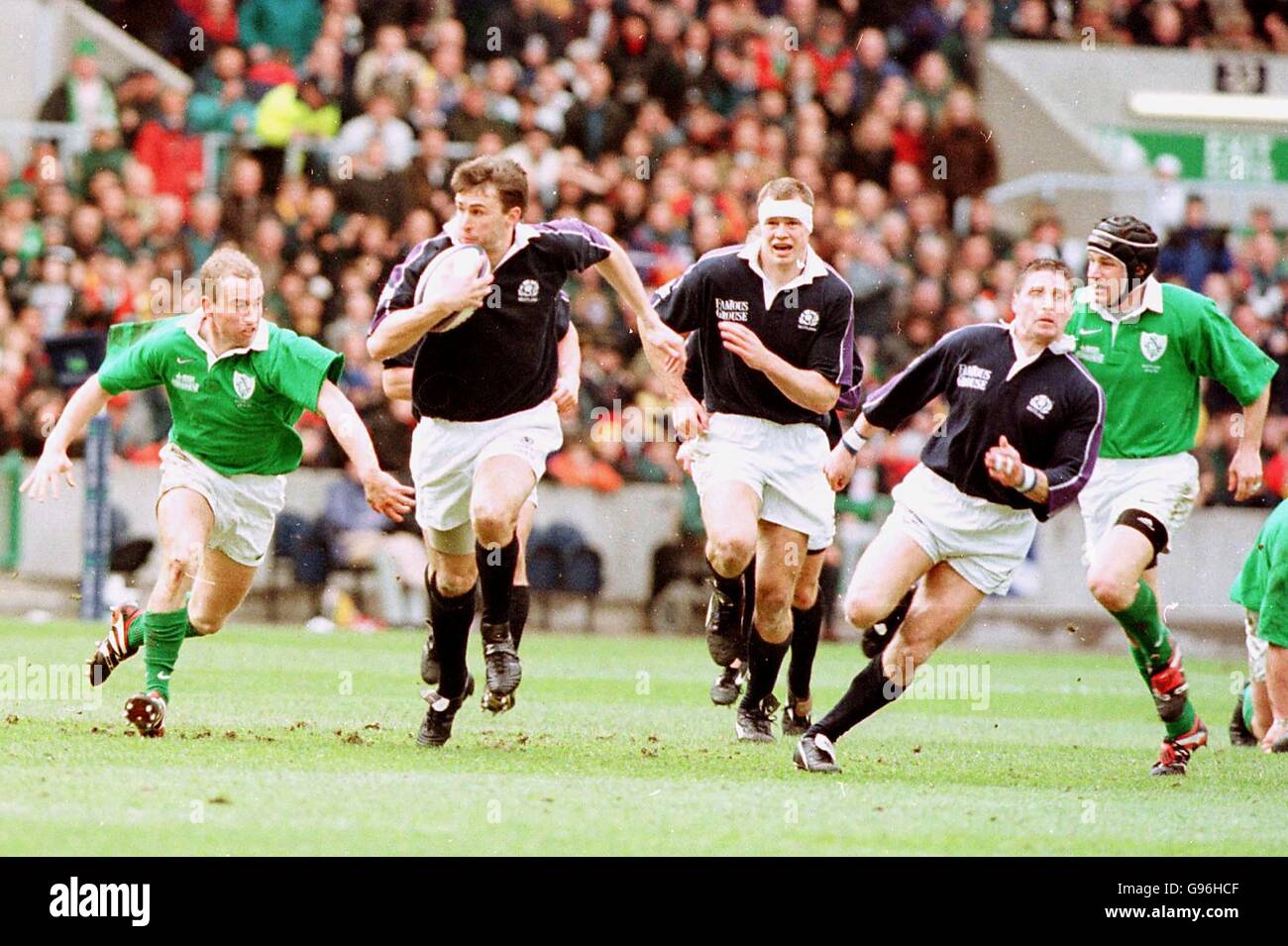 Rugby Union - Five Nations Championship - Scotland v Ireland Stock ...