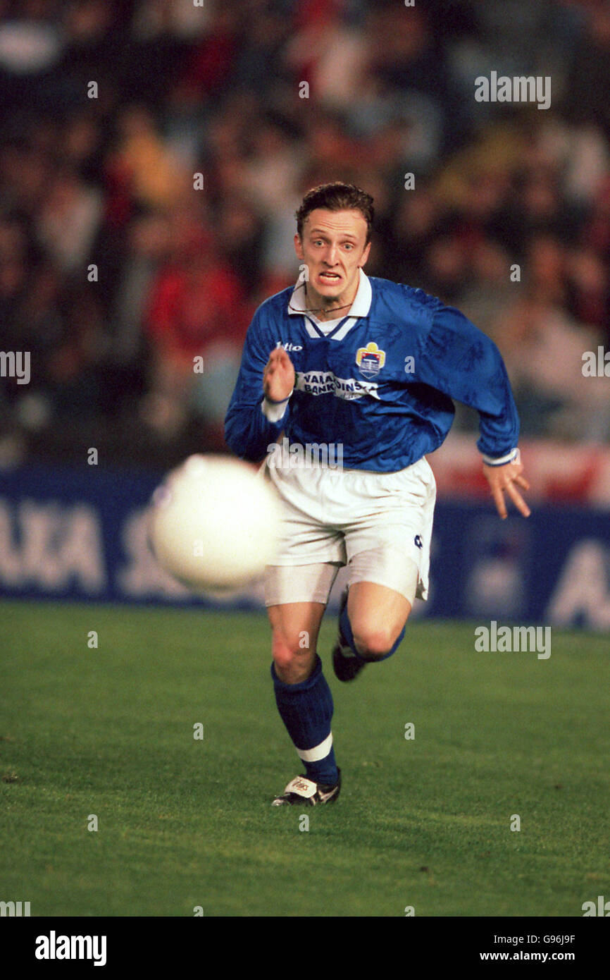 Soccer - European Cup Winners Cup - Quarter Final Second Leg - Real ...