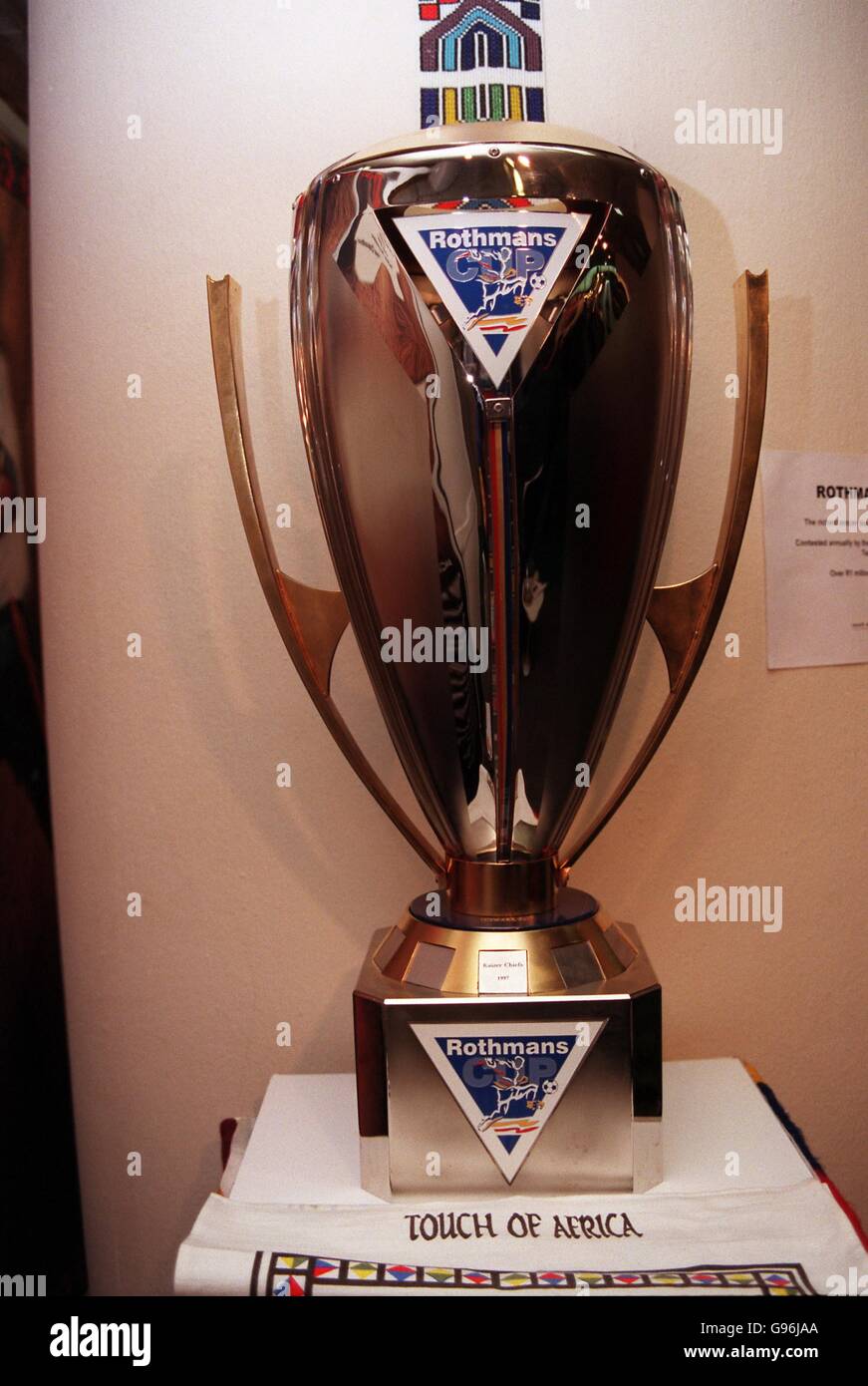 Soccer - Football Expo 99 - Cannes. The Rothmans Cup Stock Photo - Alamy